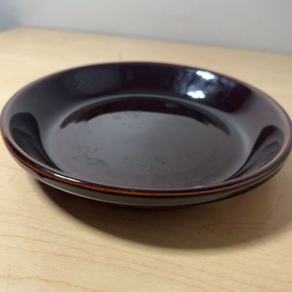 Vintage | Kitchen | Vintage Ceramic Stoneware Pie Plate W Brown Glazing ...